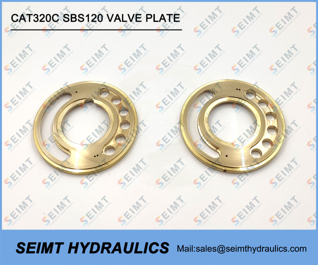 SBS120 Valve plate CAT320C | SEIMT HYDRAULICS